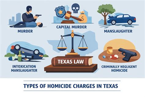 Types Of Homicide Charges And Their Definitions