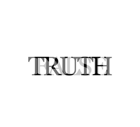 Truth False Tattoo