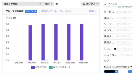 Aws Cost Explorerで任意タグのコストを確認