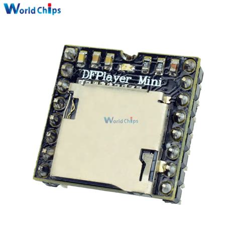 DFPlayer Mini MP DF Player Module Board MP Audio Voice Decode Board For Arduino Supporting TF