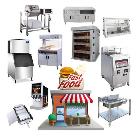 Complete Kfc Full Set Solution Commercial Restaurant Kitchen Machine