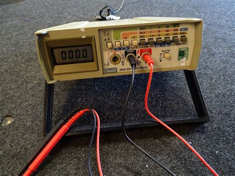 Fluke 8050a Digital Multimeter Dmm W Test Leads N5 Free Image Download