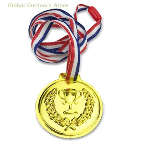 우승 트로피 골드 우승컵 플라스틱 컵 스포츠 메달 야외 보상 선물 수상자 6cm 티몬