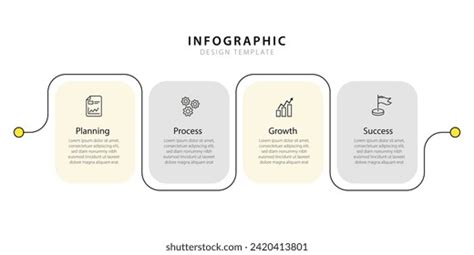 Timeline Infographic Template 5 Step Timeline Stock Vector Royalty Free 2428373571 Shutterstock