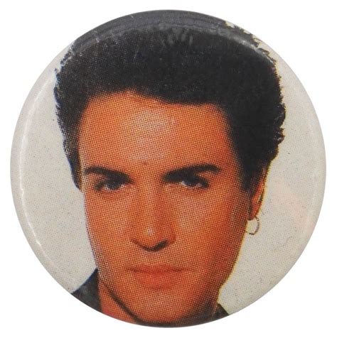 Duran Duran Simon Head White Button Badge