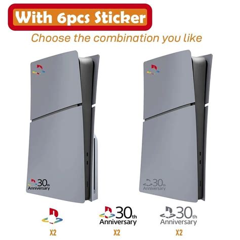 Ps5 Pro Face Plate Cover Playstation 5 Pro 30th Anniversary Shell