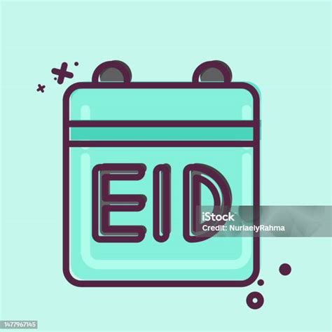 아이콘 달력 이드 알 피트르 기호와 관련이 있습니다 무슬림 라마단 간단한 그림 개념에 대한 스톡 벡터 아트 및 기타 이미지 개념 개념과 주제 그래픽 사용자 인터페이스