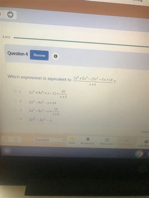 answered which expression is equivalent to 2x… bartleby