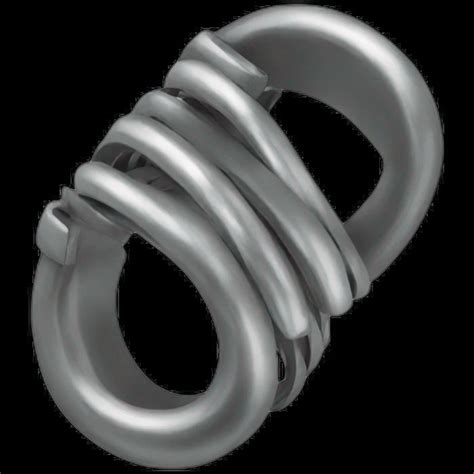 A Metal Spring Emoji Ai Emoji Generator