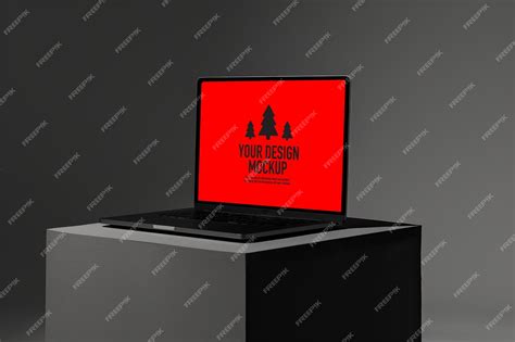 Premium Psd Mockup Of A Laptop Computer Generative Ai