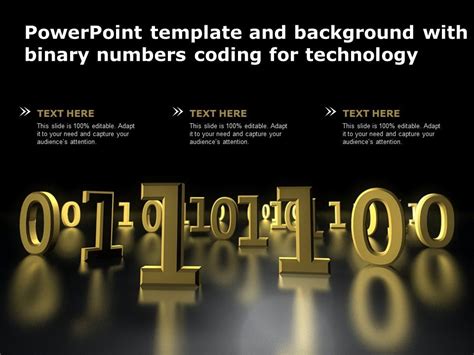 binary powerpoint template