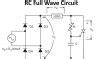 Full Wave RC Triggering Of SCR Circuit Simulation
