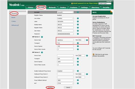 Manual Configuration Of Yealink Ip Handsets Yealink Shop Kenya