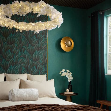 Riviera Plain Wallpaper In Teal I Love Wallpaper