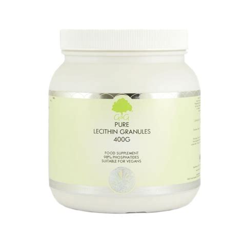 Gandg Soy Lecithin Granules 400g Of Granules