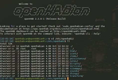 Openhab Setup Under Openhabian Instar Wiki 25 Instar Deutschland Gmbh