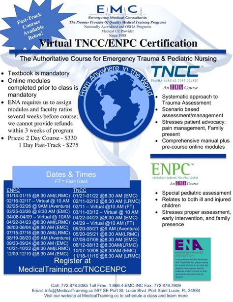 Emergency Medical Consultants Inc On Linkedin Emc Tncc Enpc