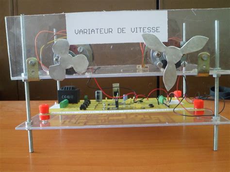 Mécanique navale et génie électrique Variateur de vitesse de moteur a courant continu