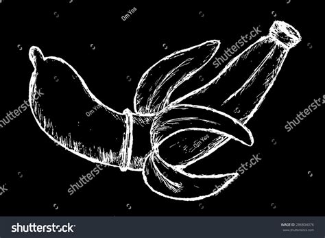 Doodle Condom Banana Illustration Safe Sex Stock Vector Royalty Free 286804076 Shutterstock