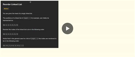 How To Reorder A Linked List In 3 Steps Bhargav Singh Danu Posted On