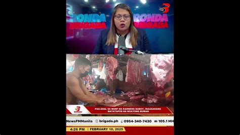 Pag aaral sa MSRP ng karneng baboy, inaasahang matatapos na ngayong ...