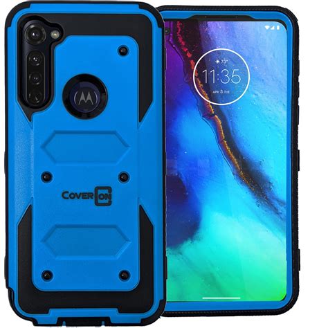 CoverON Motorola Moto G Stylus Case Tank Series Hard Protective Armor Phone Cover Walmart Com