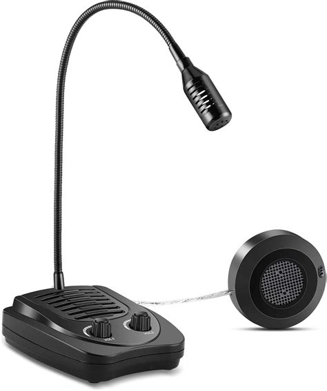 dual way counter intercom dual way window intercom system window speaker system window