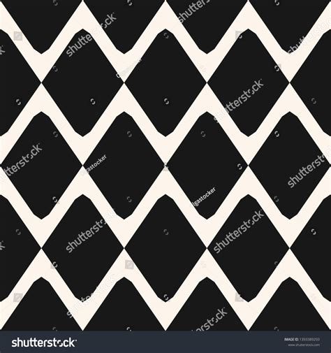 Diamonds Seamless Pattern Vector Rhombuses Geometric Stock Vector Royalty Free 1393389293