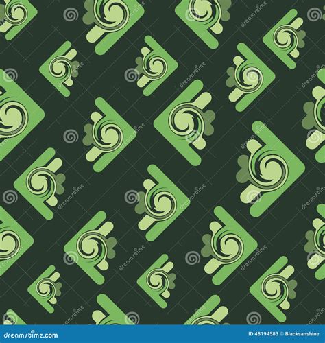 Green Angular Texture Of Impressionistic Green Stripes And Black Shapes