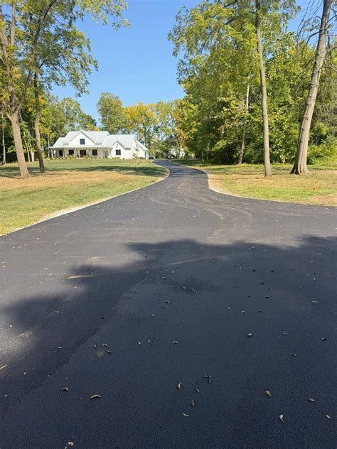 Chip Seal Driveway Paving In Indiana Affordable Residential Driveways