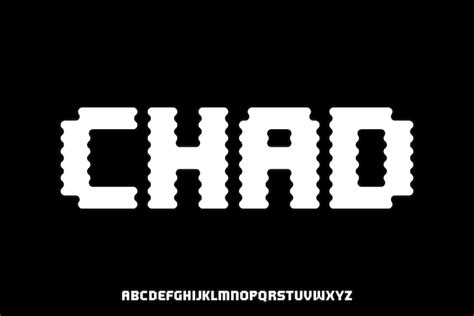 Premium Vector Bold Modern Decorative Playful Alphabet Display Font