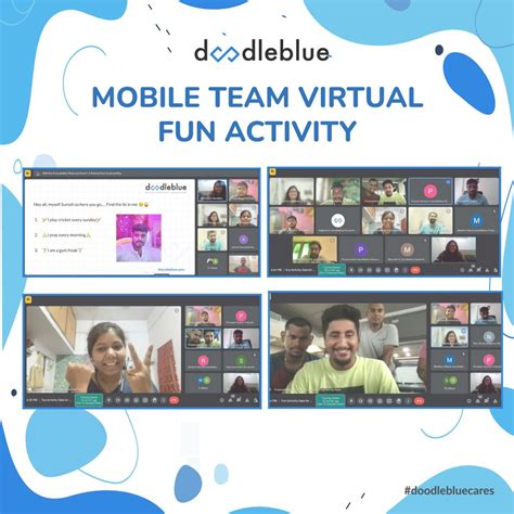 Mohan M S On Linkedin Virtual Fun Activity Doodleblue Innovations