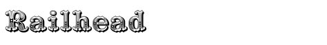Railhead Font Webfont And Desktop Myfonts