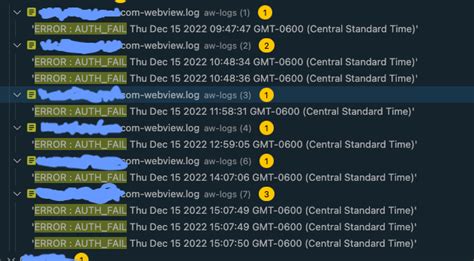 Authfail Event Triggered On Regular Interval · Issue 622 · Amazon