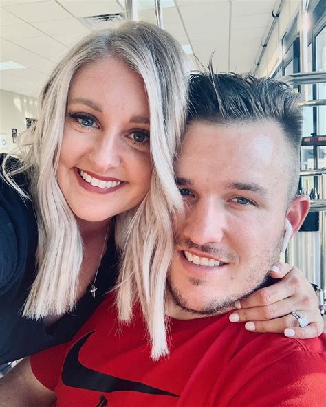 Mike Trout ‪truly Blessed To Have You As My Wife Jessica I Cant