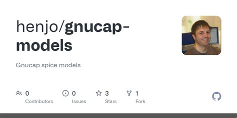 GitHub Henjo Gnucap Models Gnucap Spice Models