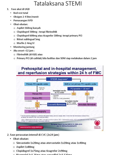 Tatalaksana Stemi Pdf