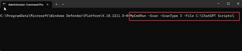 How To Scan For Virus Using Command Prompt In Windows 11 Technoresult