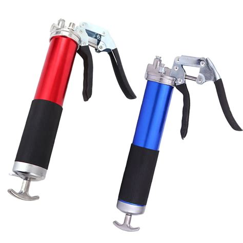 헤비 듀티 메탈 고압 10000 Psi 400cc 그립 그리스 건 자동차 공구 용 호스 장착 그리스 주입 Aliexpress
