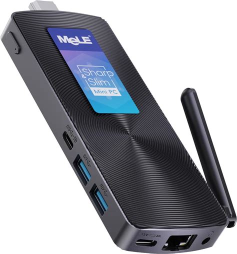 Mele Fanless Mini Pc Stick Pcg02 12th N100 8gb 256gb Mini