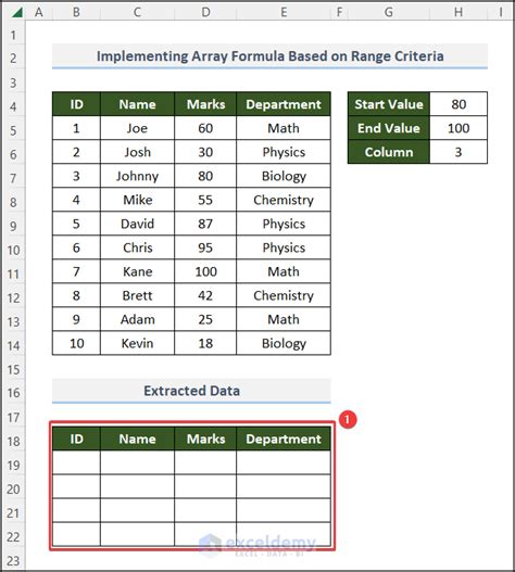how to extract data based on criteria from excel 6 ways