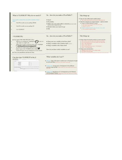 Vlookup And Pivot Tables IS 322 Studocu