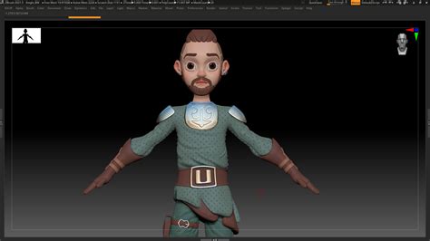Zbrush Character Basemesh Dika S3 Knight 3d Model Cgtrader