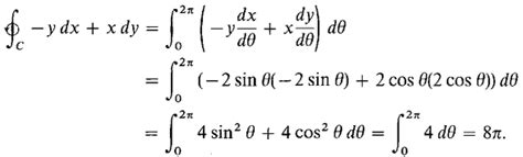 Elementary Calculus Example 4 Line Integral Of A Circle