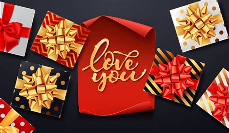 손으로 그린 글자 단어를 사랑 해요 현대 서 예입니다 발렌타인 카드에 인쇄를 위한 디자인 개념에 대한 스톡 벡터 아트 및 기타