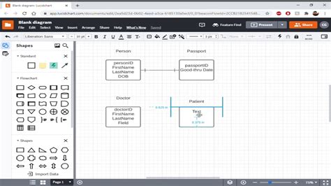 Entity Relationships Lucidchart Tutorial Youtube