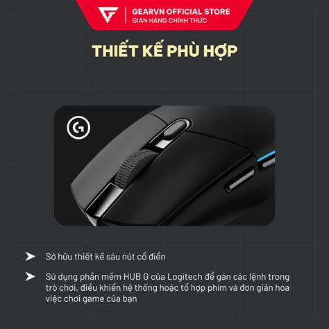 Mua Chuột Gaming Logitech G102 Lightsync Black Rgb Tuỳ Chỉnh Phần Mềm Hub G 5 Chế Độ Thiết