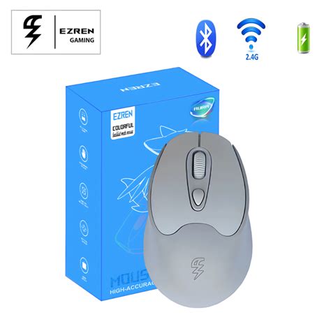 Ezren M109 Mouse Click Silent Bluetooth 2 4g Wireless Rechargeable Lazada Indonesia