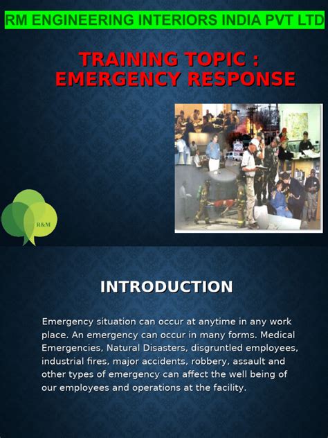 2 Emergency Response Randm Pdf Emergency Emergency Evacuation