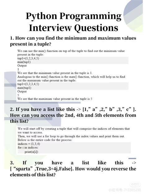 Mengrui Yuan On Linkedin 32 Python Programming Interview Questions